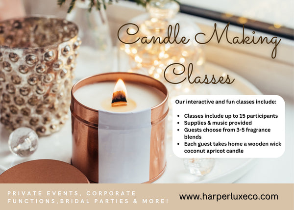 Candle Class - Harper Luxe